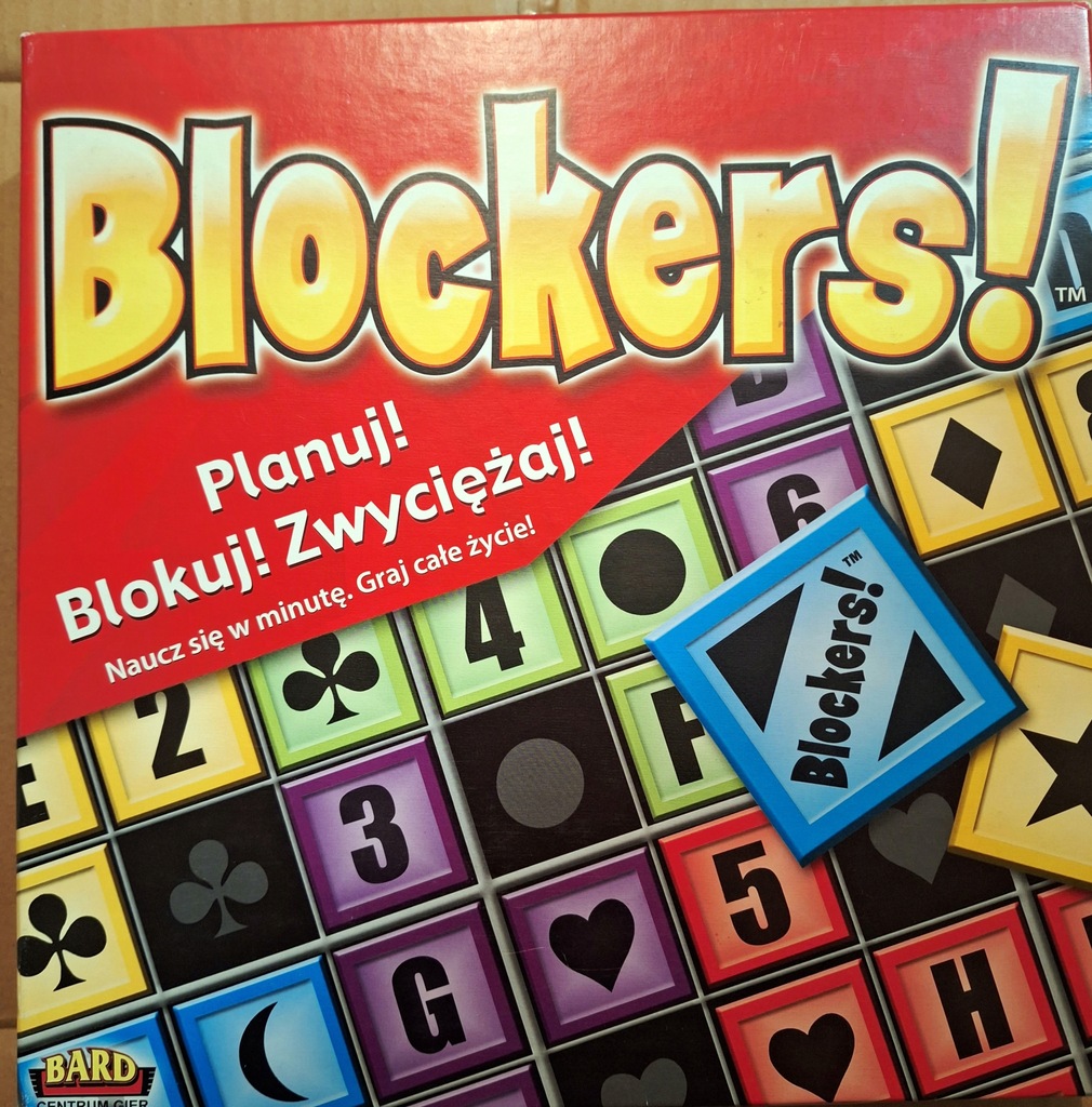 *OUTLET* BLOCKERS GRA PLANSZOWA LOGICZNA BARD - 14818976654 - oficjalne ...
