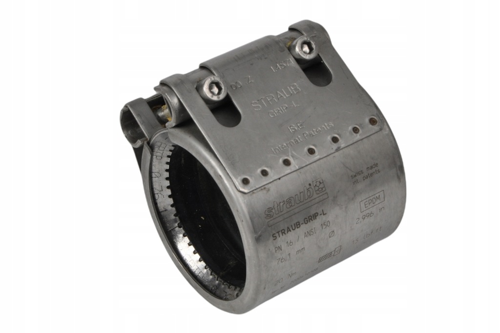 STRAUB GRIP-L złącze rurowe fi 76,1 mm 2,996 20Nm - 11106095712 ...