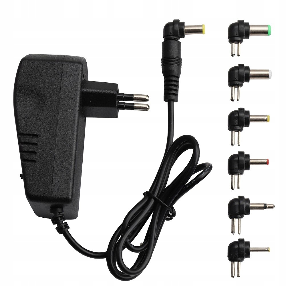 Zasilacz uniwersalny 3V 4,5V 6V 7,5V 9V 12V 1A USB - 8865603782 - oficjalne archiwum Allegro