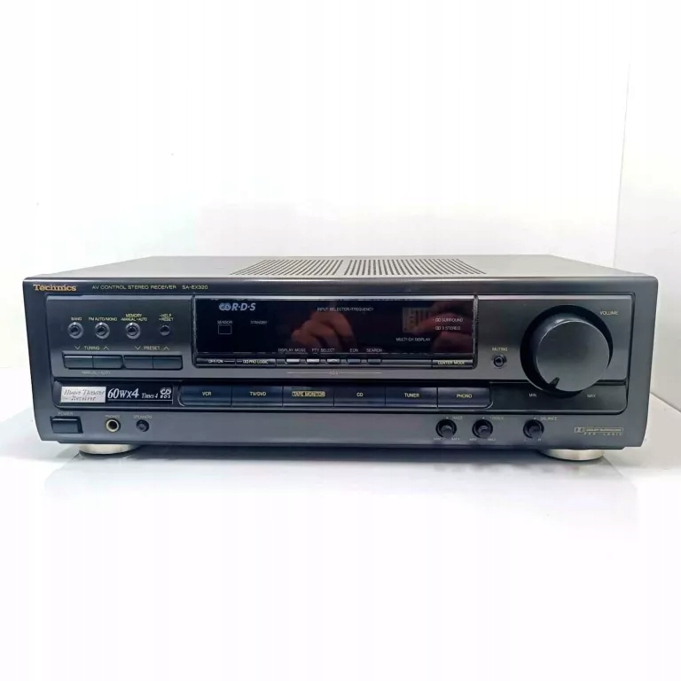 WZMACNIACZ/ AMPLITUNER TECHNICS SA-EX320 + PILOT - 12352668970 - oficjalne archiwum Allegro