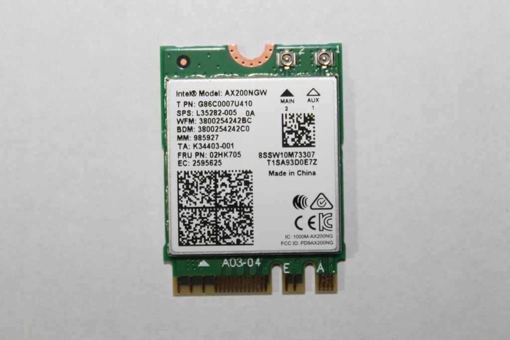 WiFi 6 M.2 Intel AX200 AX200NGW AX BT5.0 8260 9260 - 8873223128 ...