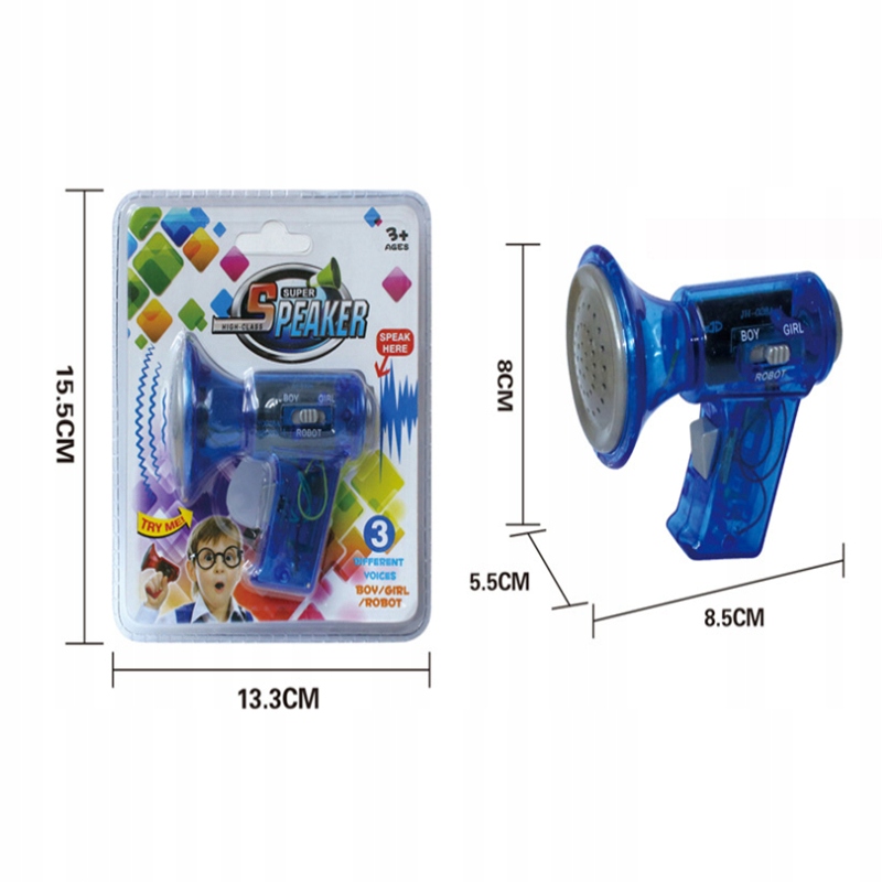 Voice Changer Robot Megaphone Amplifier Blue - 13977356726 - oficjalne ...