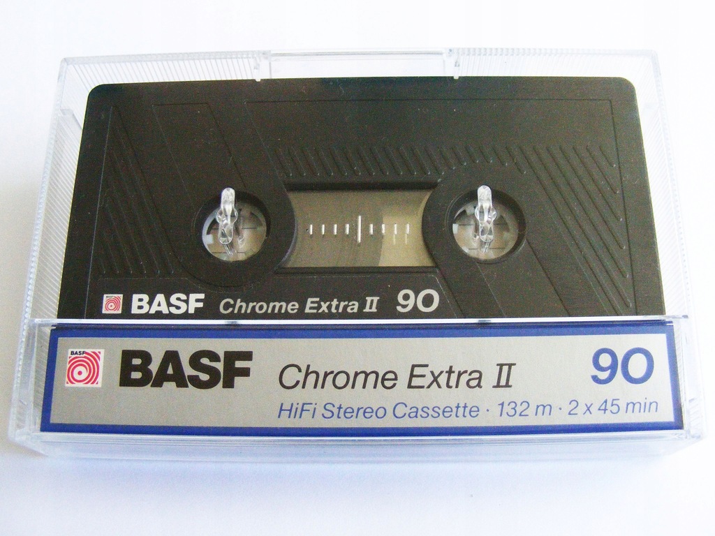 BASF CHROME EXTRA II 90 / ROK 1989 - 12495463168 - oficjalne archiwum Allegro