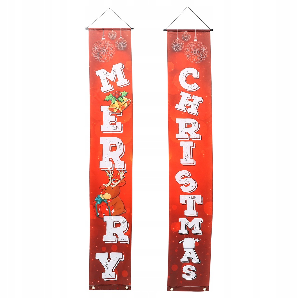SANTA DOOR HANGING BANNER XMAS FRONT DECORATIONS - 14542909043 ...
