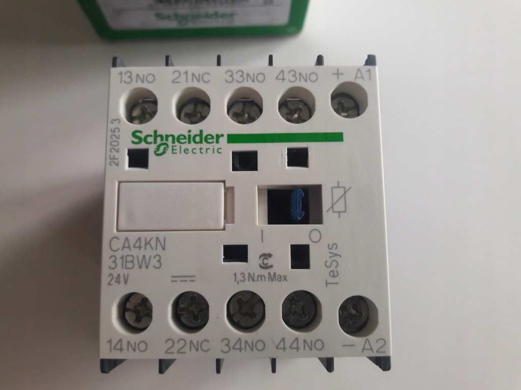 Stycznik pomocniczy 10A 3Z 1R 24V DC CA4KN31BW3 - 11336272535 ...