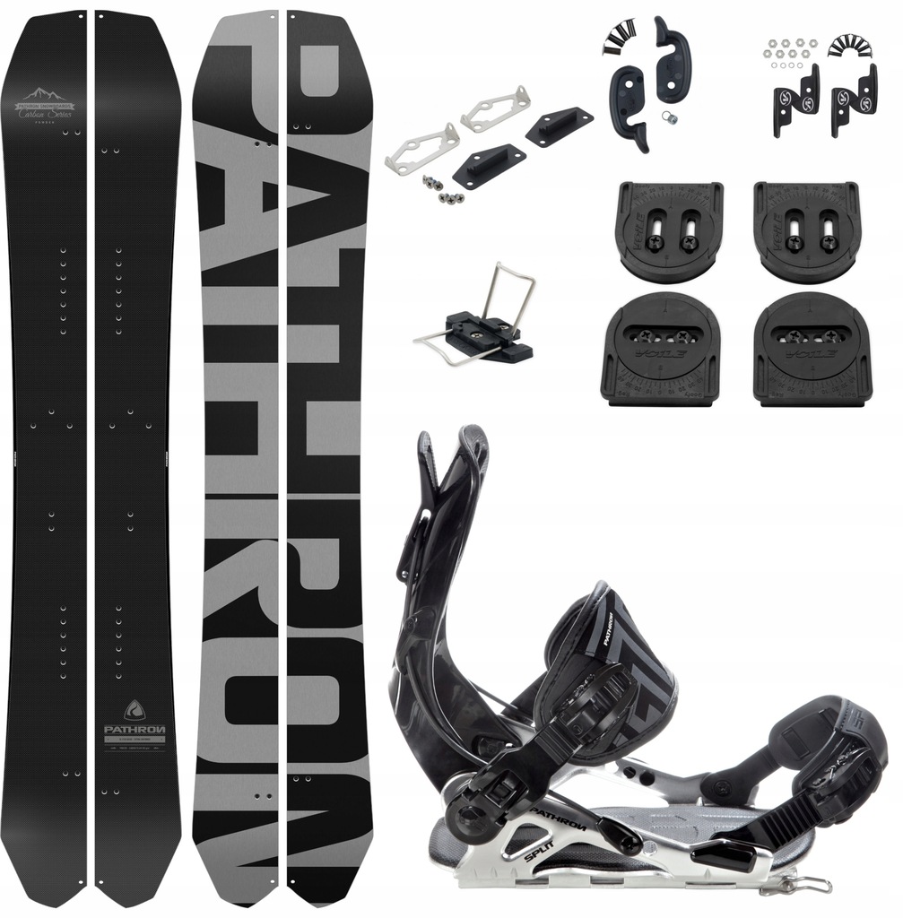 Zestaw Pathron Carbon Powder Splitboard 160cm Wide - 8036259751 ...