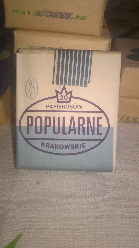 Papierosy PRL - POPULARNE warszawskie - 12293504733 - oficjalne ...
