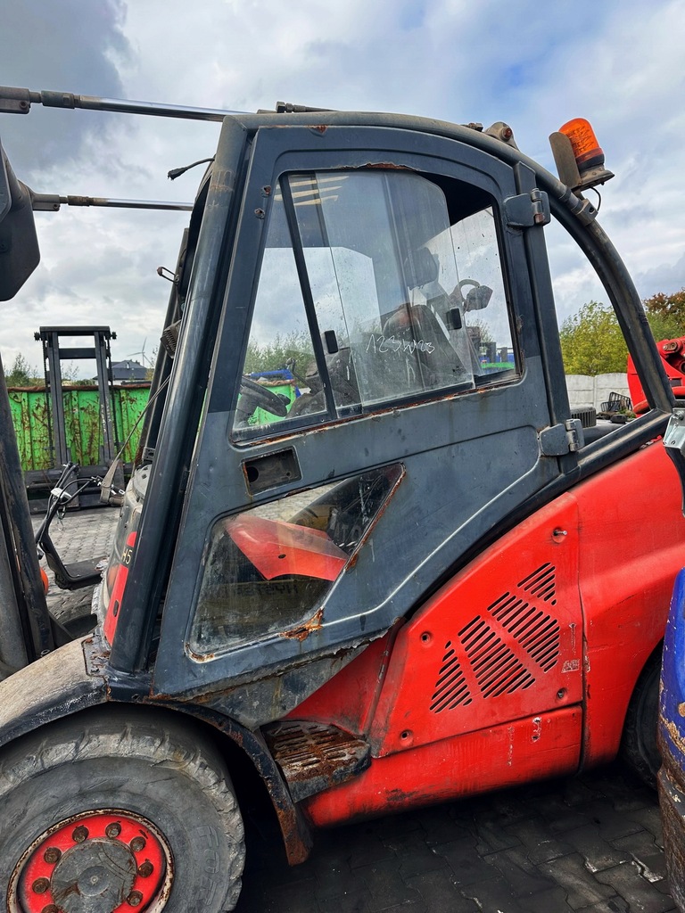 drzwi LINDE H50 H45 seria 394 komplet części wózek widłowy LINDE H50 ...