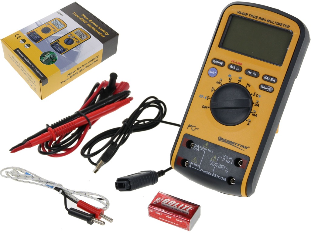 MULTIMETR CYFROWY UNIWERSALNY MIERNIK ENERGOTYTAN - 7252949005 - oficjalne archiwum Allegro