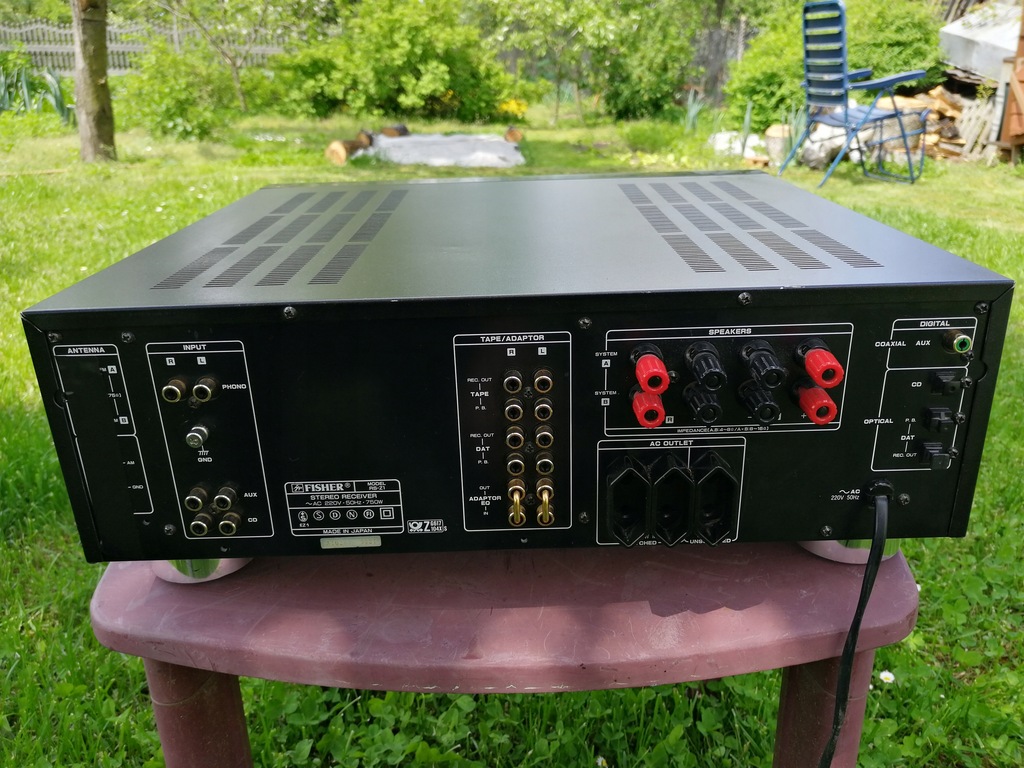 Wzmacniacz Fisher RS-Z1 - 10760032398 - oficjalne archiwum Allegro
