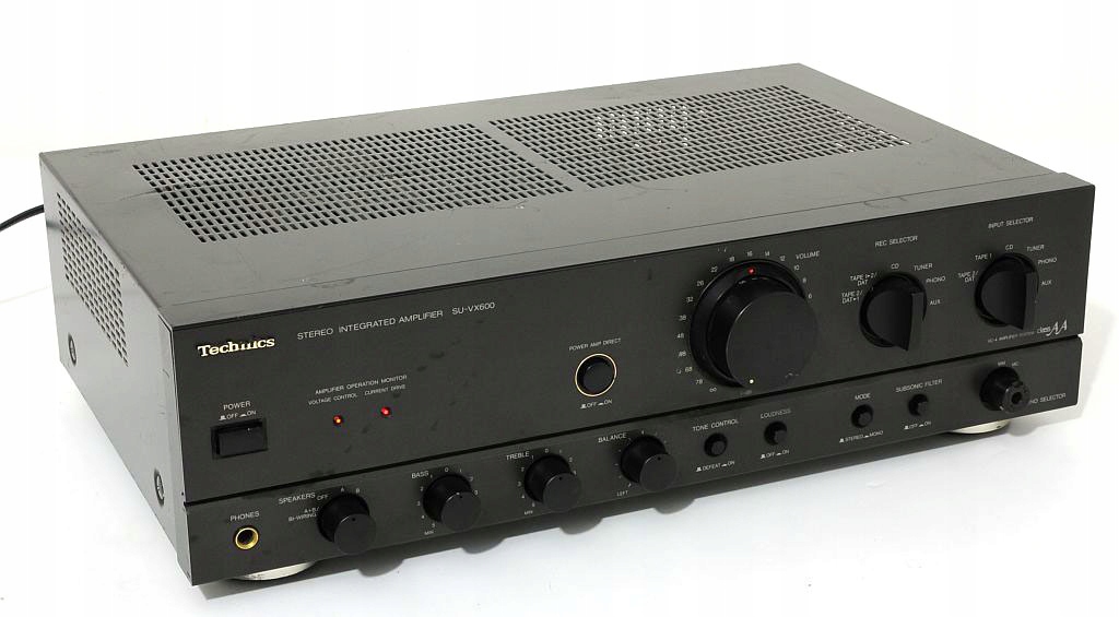TECHNICS SU-VX500 SOLIDNY WZMACNIACZ STEREO ! - 12627474638 - oficjalne archiwum Allegro