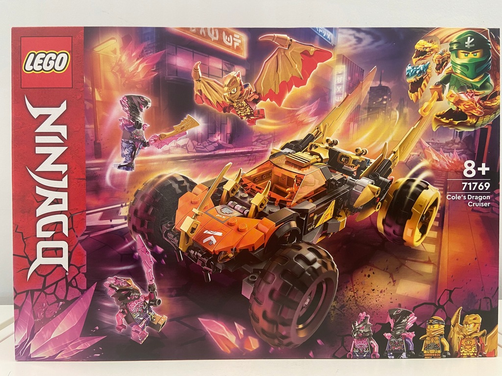 LEGO Ninjago 71769 Smoczy krążownik Cole’a NOWY - 12318241507 ...