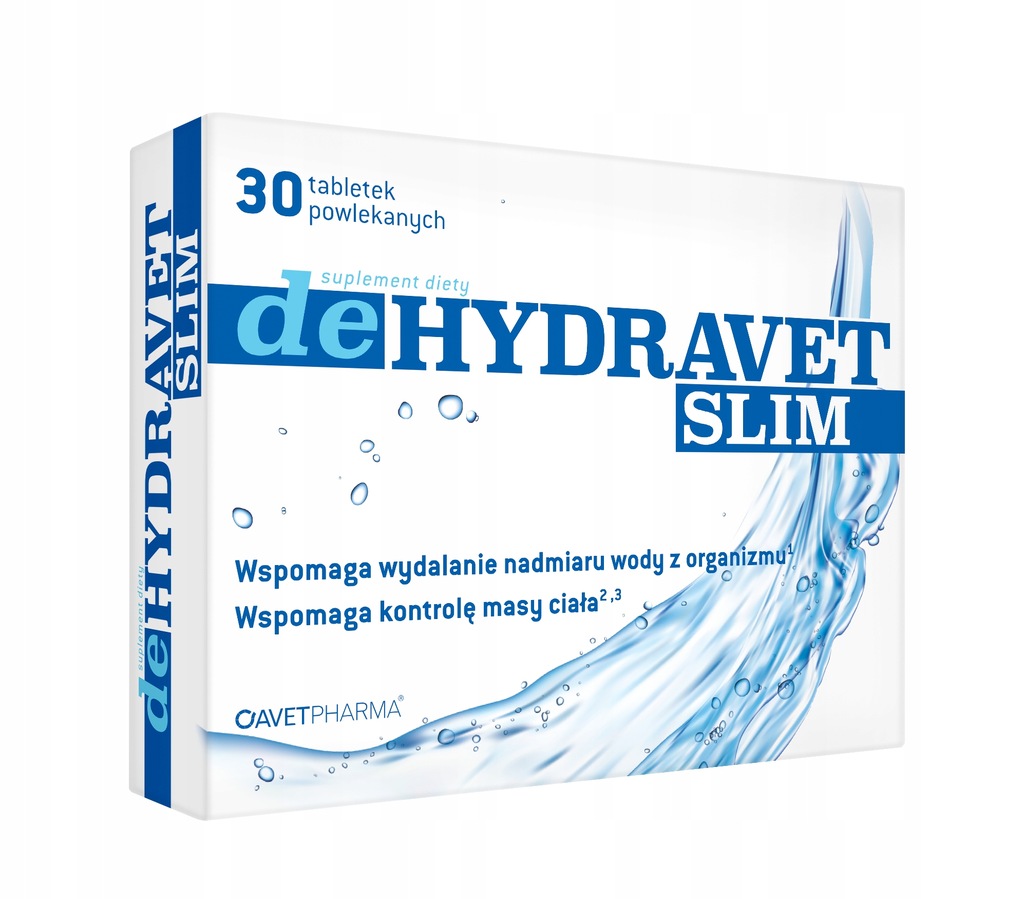 Dehydravet Slim 30 tabl. nadmiar wody w organizmie - 13216112684 ...