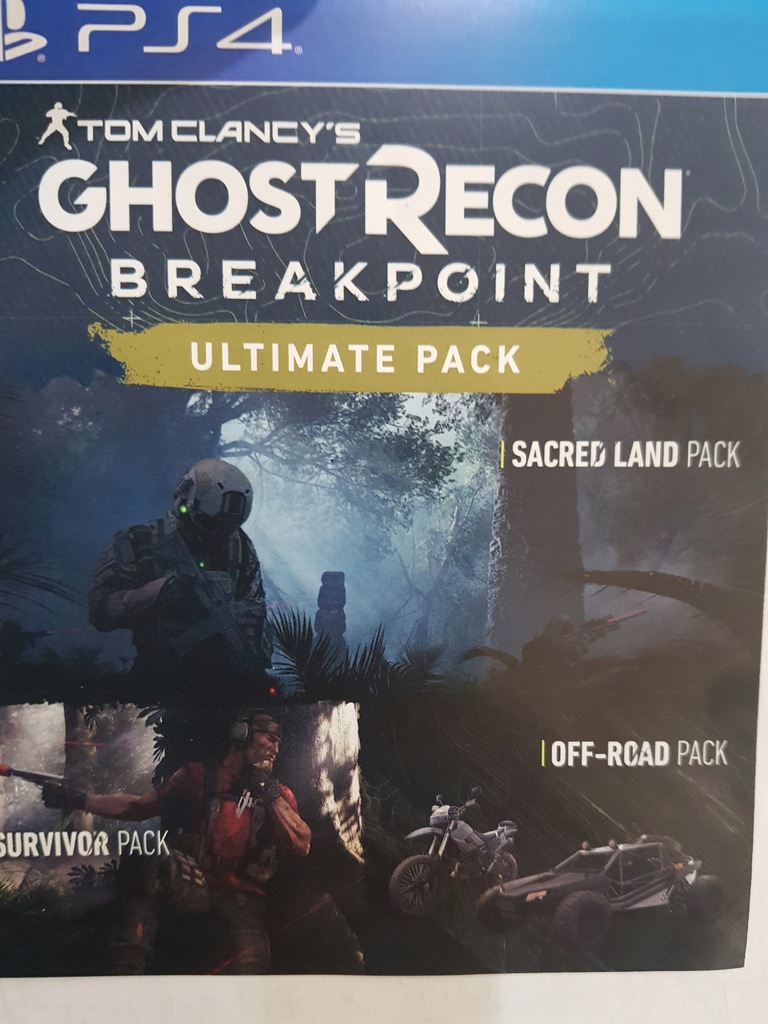 DLC ULTIMATE PACK GHOST RECON BREAKPOINT PL PS4 - 8601769402 ...