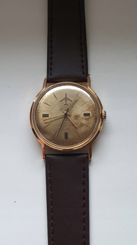 ZEGAREK RAKIETA 26095 21 KAMIENIE MOTYW SAMOLOT - 13291099526 ...