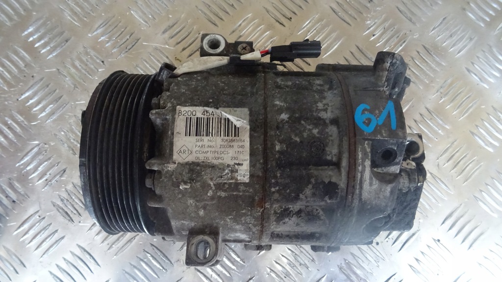 Valeo 8200454172E kompresor klimatyzacji RENUALT TRAFIC II ...