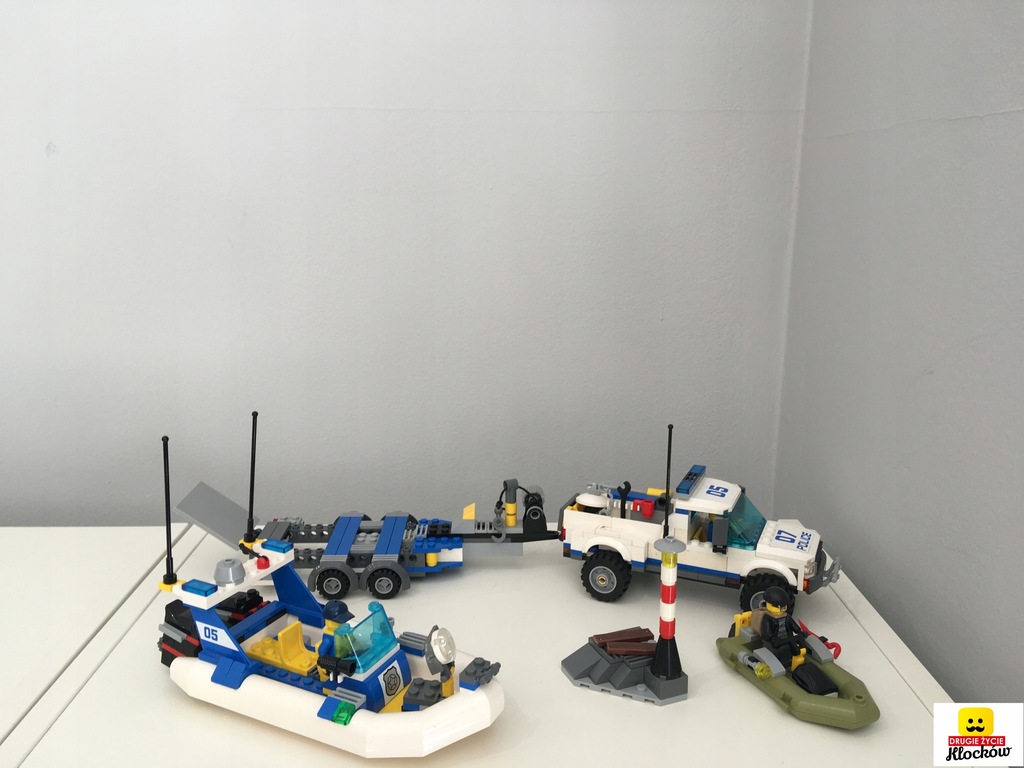 LEGO CITY 60045 PATROL POLICYJNY - 11140298877 - oficjalne archiwum Allegro