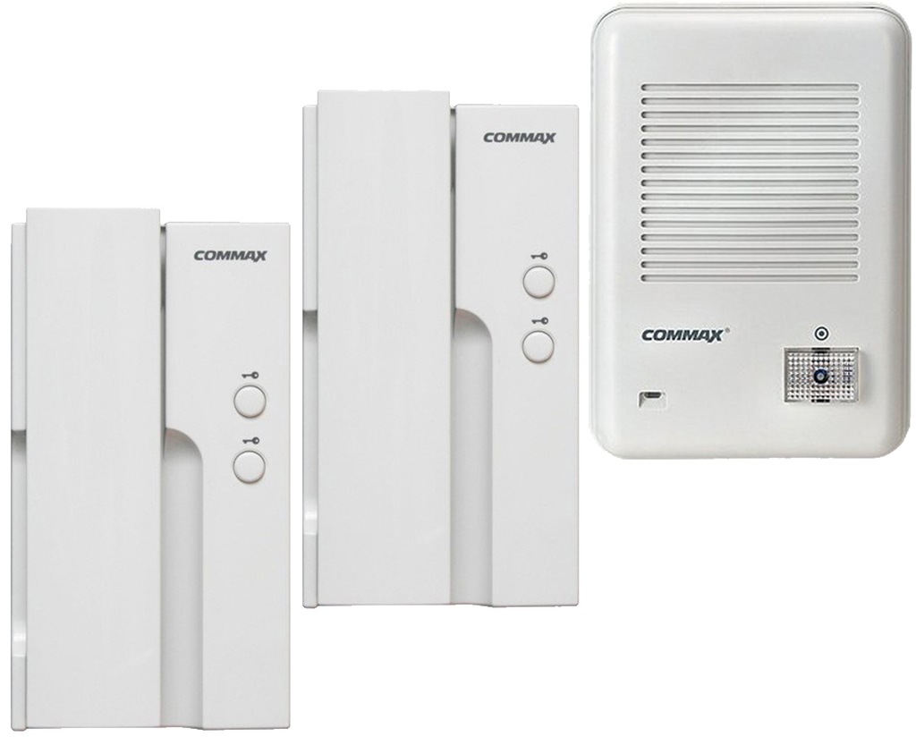 COMMAX ZESTAW DOMOFONOWY DR-201D 2 UNIFONY DP-2HPR - 7057095198 ...