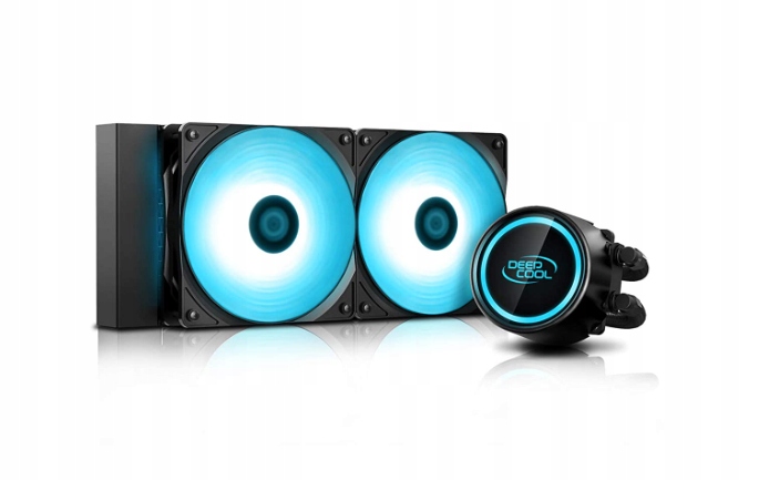 DEEPCOOL GAMMAX L240 V2 CHŁODZENIE PROCESORA WODĄ - 12547478084 ...