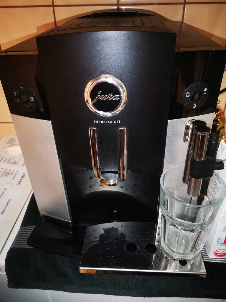 Jura C75 one touch ładny ekspres automatyczny - 13287697089 - oficjalne archiwum Allegro