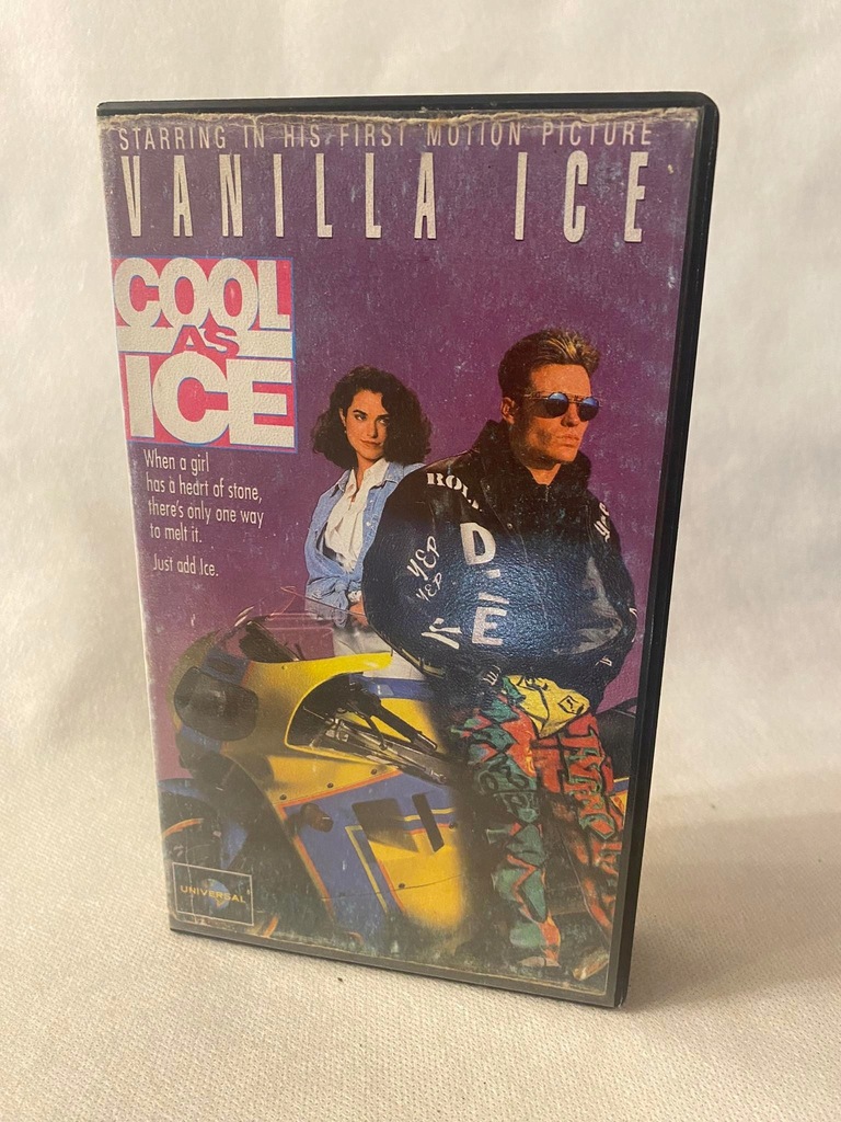 COOL AS ICE- MIŁOŚĆ W RYTMIE RAP VHS UNIKAT - 13630621016 - oficjalne ...