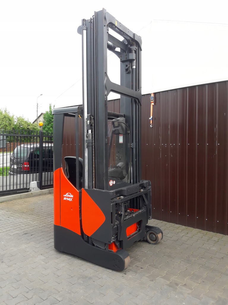 WÓZEK WIDŁOWY BOCZNY LINDE R14X-03 TRIPLEX 8500MM - 8322013017 ...