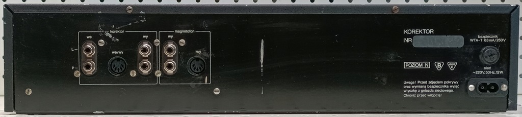 Korektor graficzny Unitra Radmor 5472 - 14282345182 - oficjalne ...