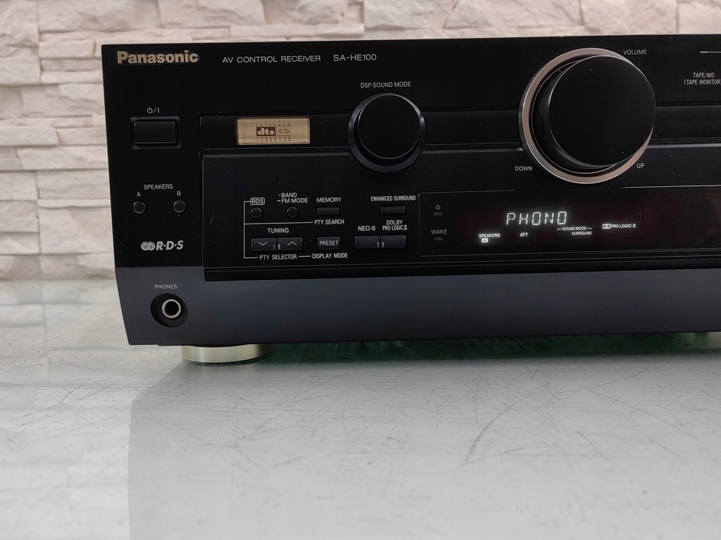 PANASONIC SA-HE100 Unikatowy amplituner 6,1 - 13254997388 - oficjalne archiwum Allegro