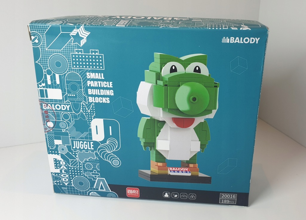 Klocki Balody SUPER MARIO YOSHI 189el. Figurka - 11563929681 ...