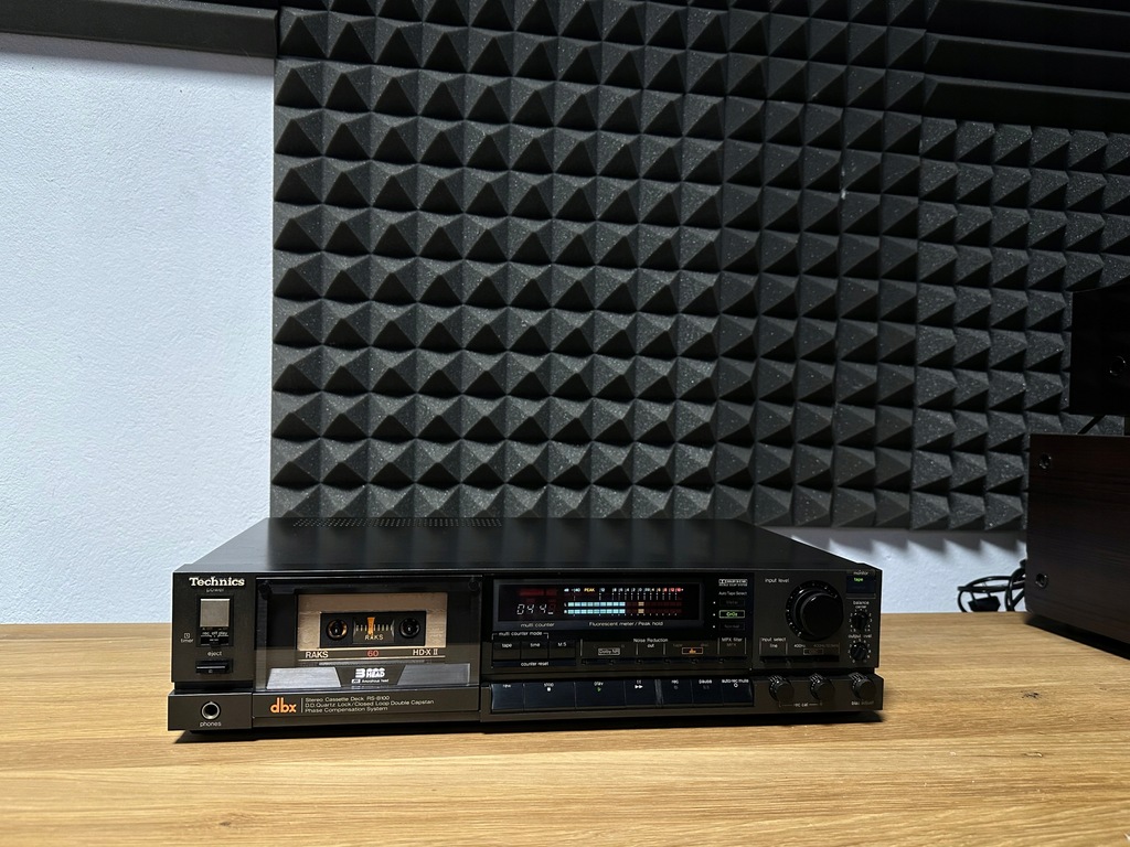 TECHNICS RS-B100 MAGNETOFON KASETOWY DECK LEGENDA PO SERWISIE !! TOPOWY ...