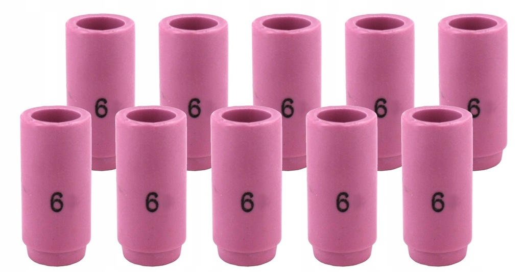 10x DYSZA GAZOWA CERAMICZNA TIG PORCELANKA 13N10 - 9736441328 - oficjalne archiwum Allegro