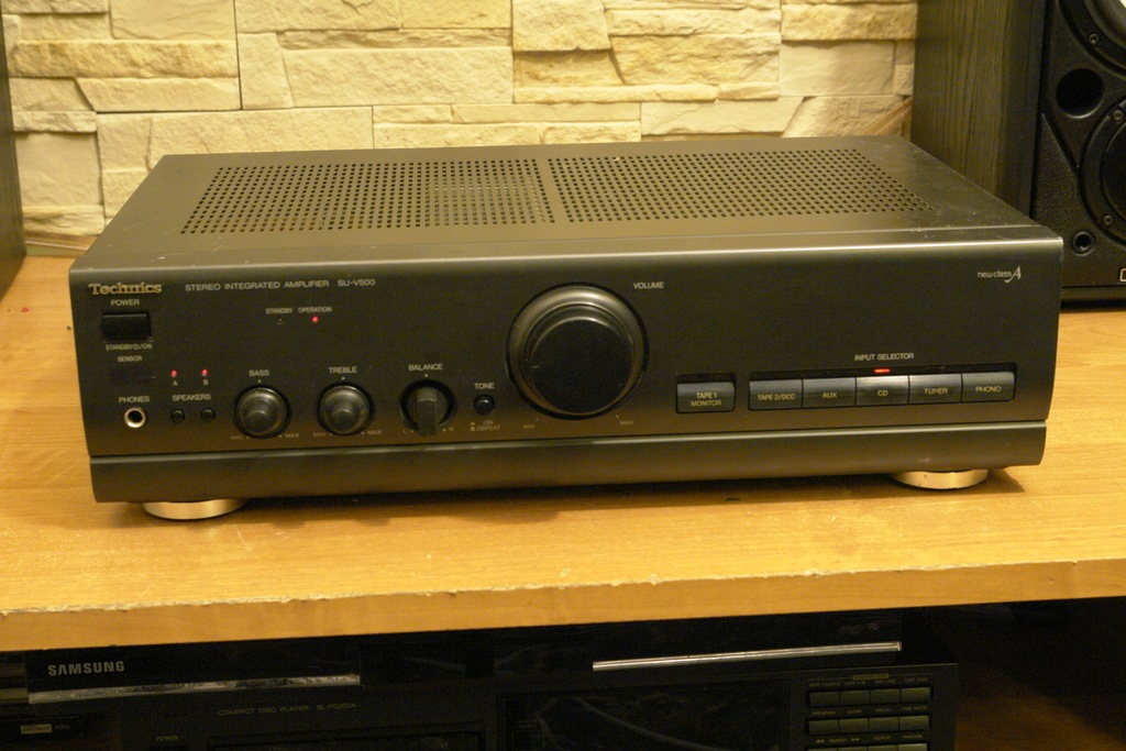 TECHNICS SU-V500 # JAPAN # WZMACNIACZ STEREO # - 7824950848 - oficjalne ...