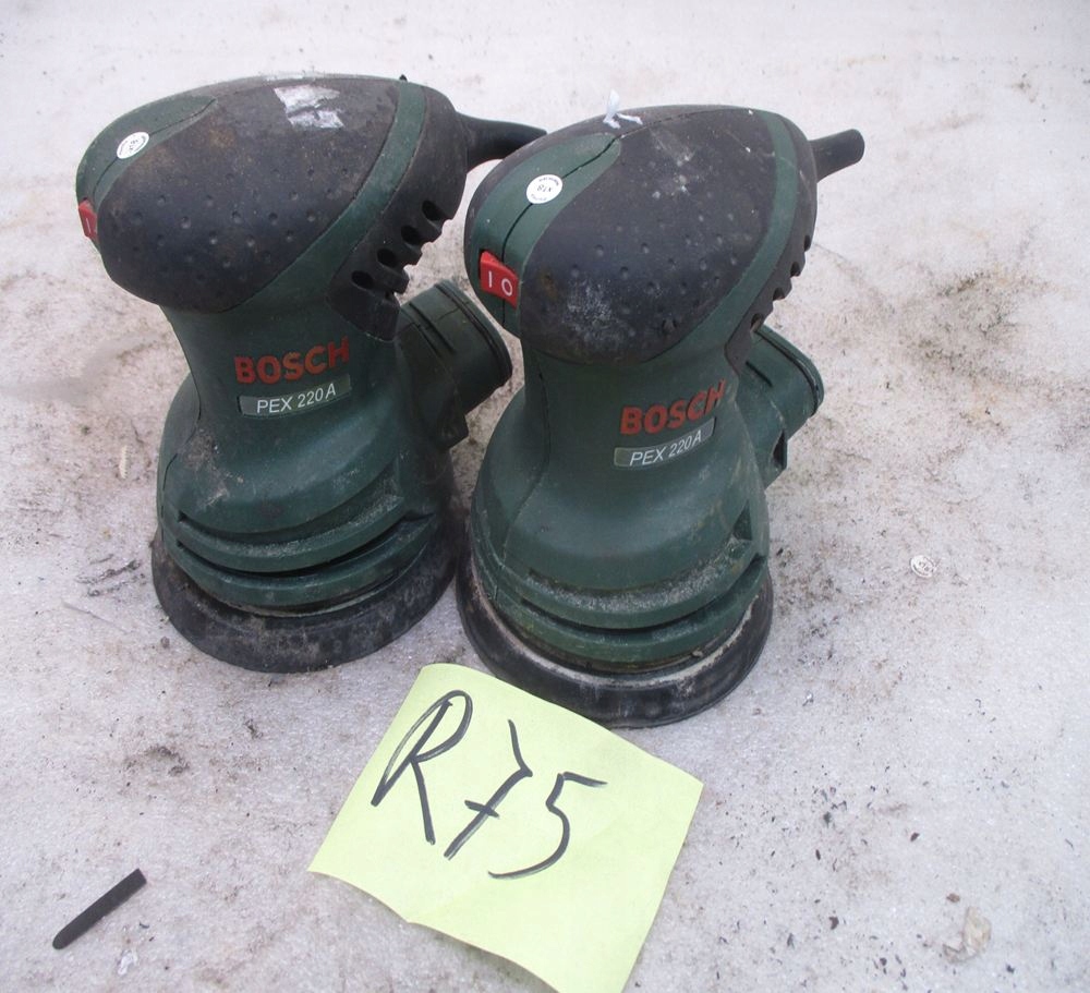 SZLIFIERKA OSCYLACYJNA MIMOŚRODOWA BOSCH PEX 220A - 12953701050 ...