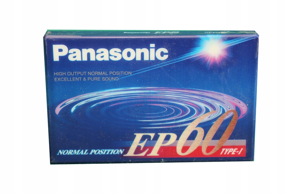 NOWA kaseta magnetofonowa PANASONIC EP60 - 13805708187 - oficjalne archiwum Allegro