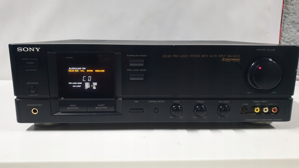Amplituner Sony TA-AV570 - 14867604117 - oficjalne archiwum Allegro