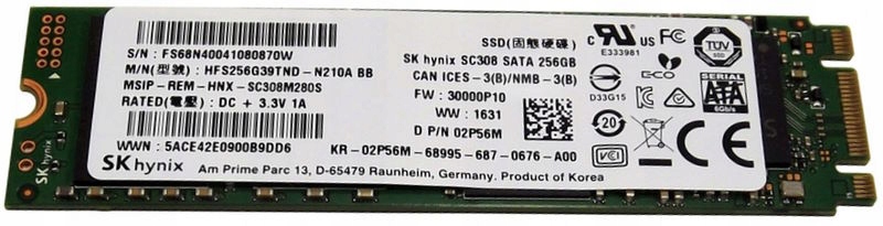 Dysk SSD M.2 SATA 2280 256GB SK Hynix SC308 - 13219216504 - oficjalne ...