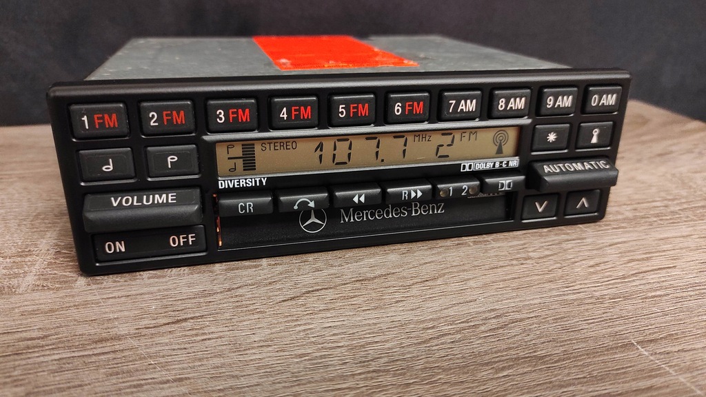Radio MERCEDES R107 W126 BECKER W201 R129 W140 124 - 13817937246 ...