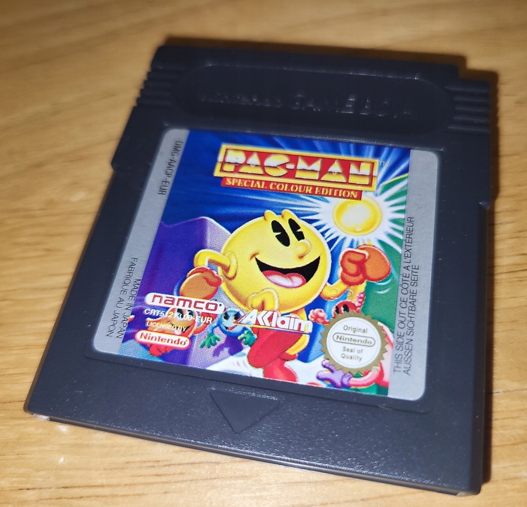 PAC MAN PAC-MAN COLOUR EDITION - GAME BOY COLOR GBC ORYGINAŁ ...