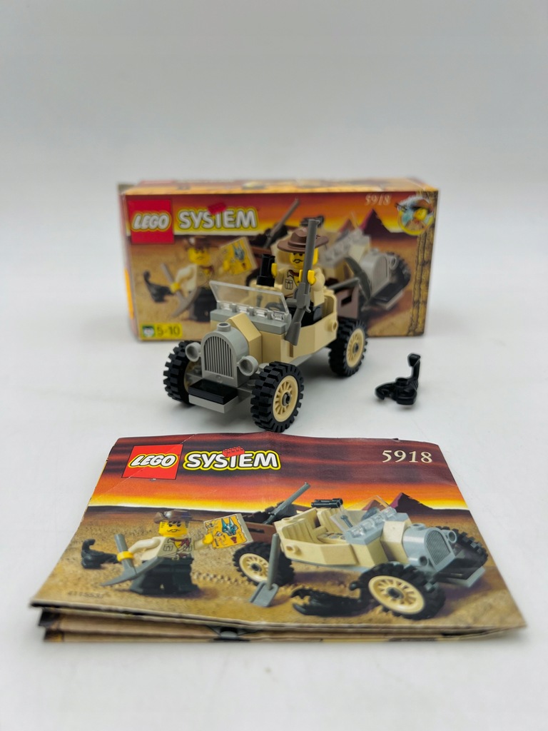 Lego 5918 Adventurers Scorpion Tracker BOX - 12405863801 - oficjalne ...