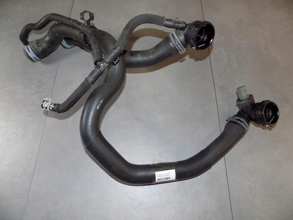 VW GOLF VII 7 PRZEWÓD WODY 5Q0121049AD - 10797229430 - oficjalne ...