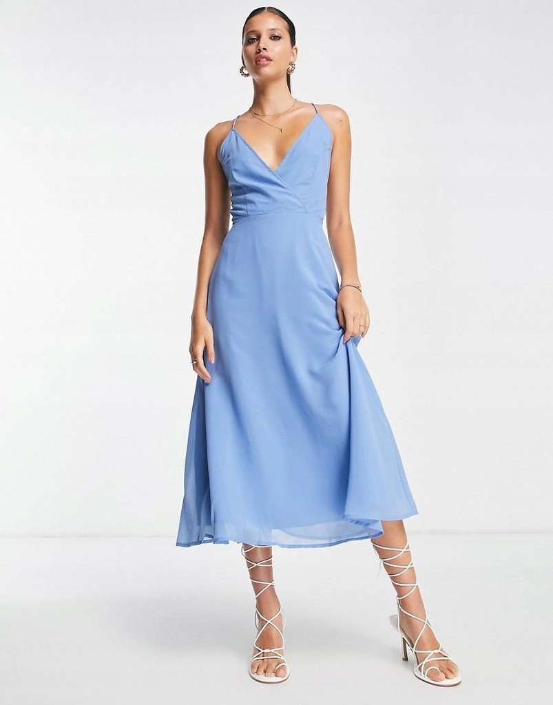 WB2023 S ASOS SUKIENKA MIDI Asos - 13467242471 - oficjalne archiwum Allegro