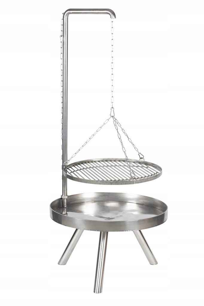 Grill Nierdzewny 60 cm Ogrodowy Ruszt INOX Solidny - 10611629690 ...