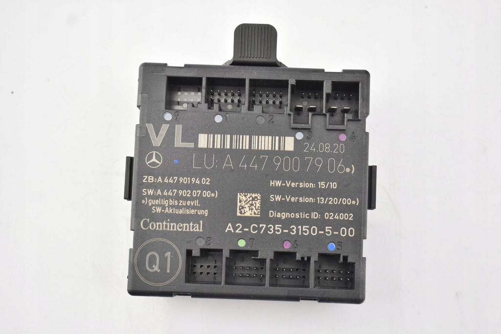 MODUŁ DRZWI LEWY PRZÓD A4479007906 VITO W447 - 12624089754 - oficjalne ...