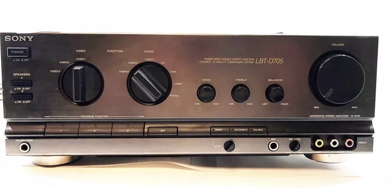 WZMACNIACZ SONY LBT-D705 - 13719548251 - oficjalne archiwum Allegro