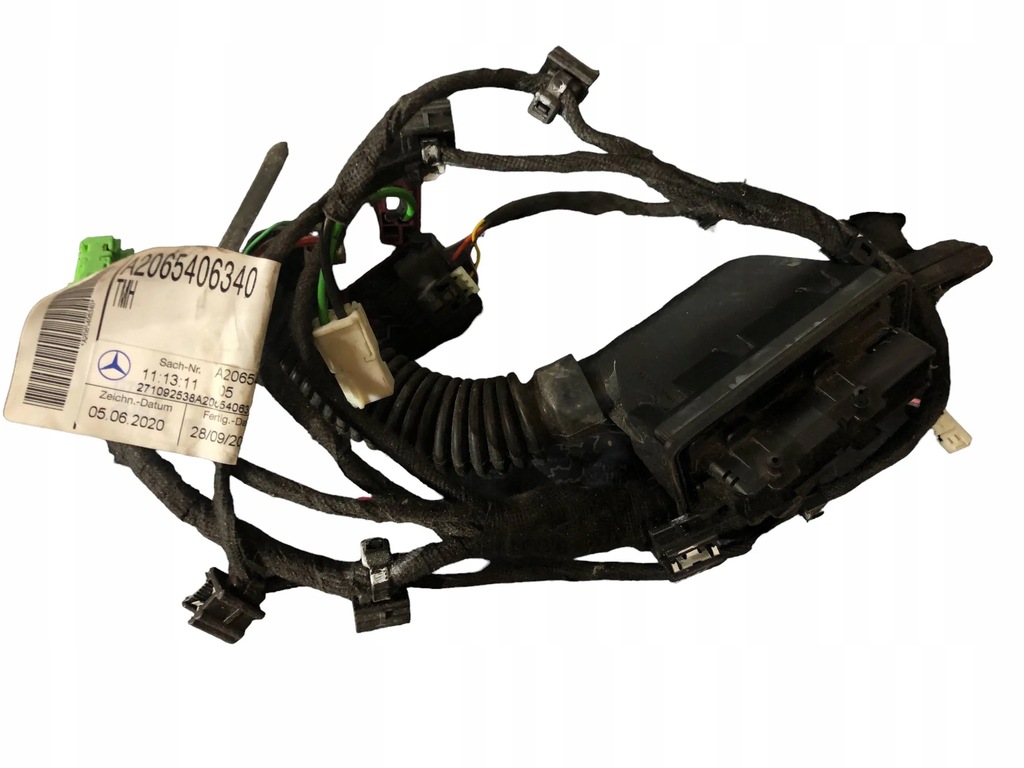 MERCEDES W206 WIĄZKA PRZEWODÓW A2065406340 - 12843476234 - oficjalne ...