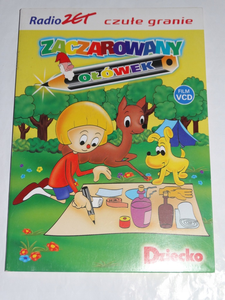 ZACZAROWANY OŁÓWEK VCD kultowa bajka dla dzieci - 10136788995 ...