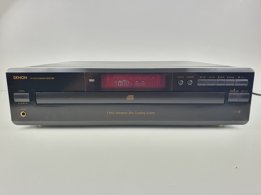 Denon DCM 280 odtwarzacz CD multi disc changer - 10915658889 ...
