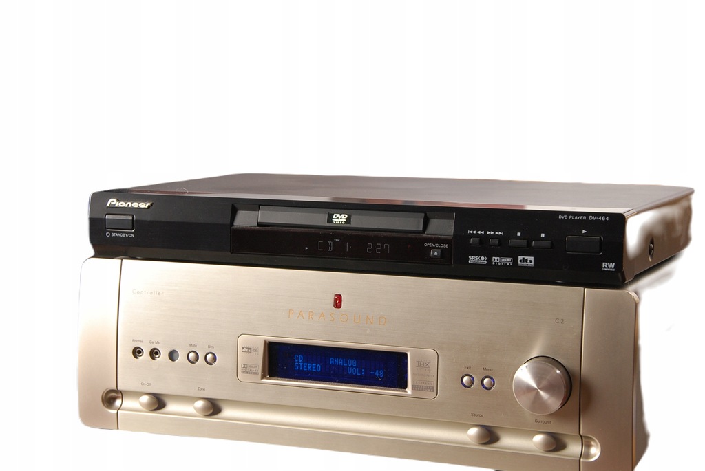 Pioneer DVD Player DV-464 - 12741629215 - oficjalne archiwum Allegro