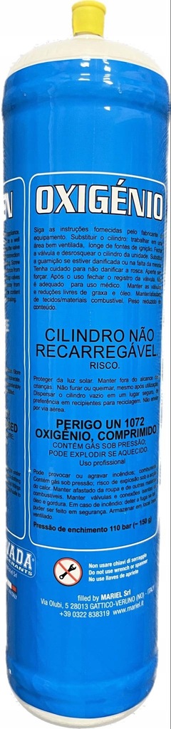 BUTLA Z TLENEM 930ml DO ZESTAWU OXY TURBO SET - 13274011869 - oficjalne ...