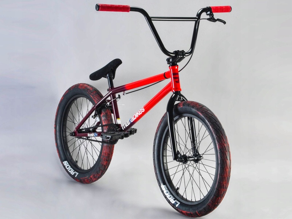 Rower BMX Mafiabikes Kush2+ 20" Red Fade - 9052047429 - oficjalne archiwum Allegro